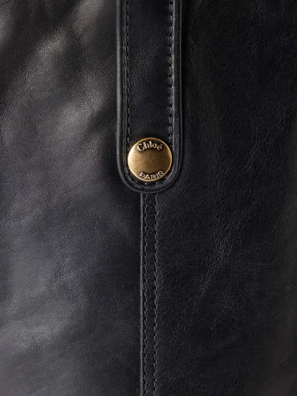 Chloé Anouk 85 Embellished Leather Knee Boots