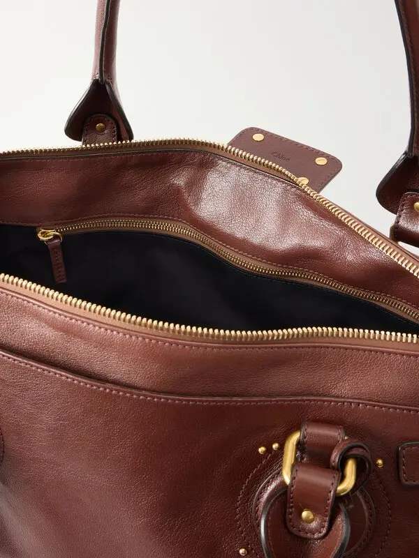 Chloé Paddington Large Leather Bag - Brown