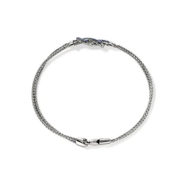 JOHNHARDY Love Knot Bracelet Blue Sapphires, 3.6mm