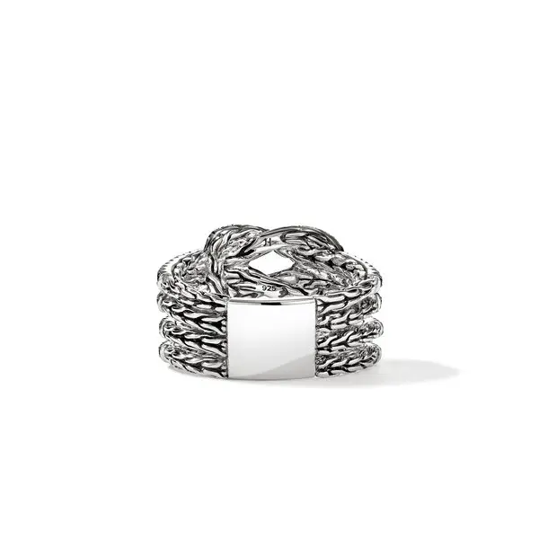 JOHNHARDY John Hardy Love Knot Ring Blue Sapphires