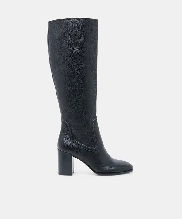 DOLCEVITA Fuego Boots - Black Leather