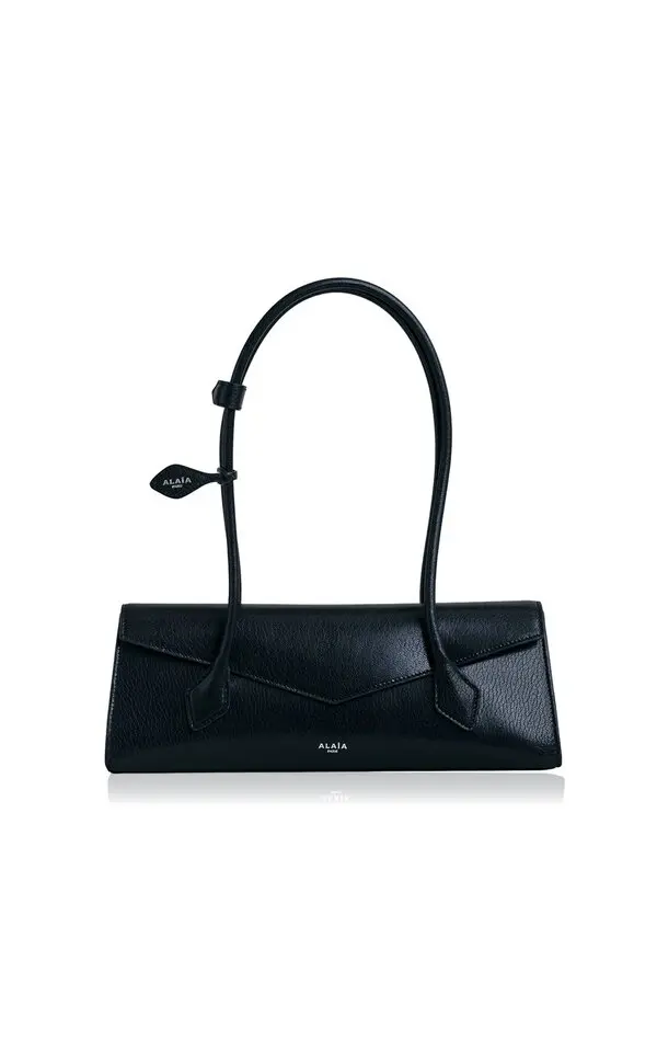 Alaïa Le Teckel Flap Bag - Black