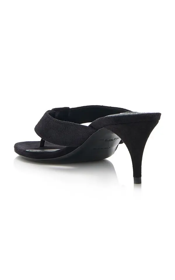 Alaïa Infra Suede Sandals