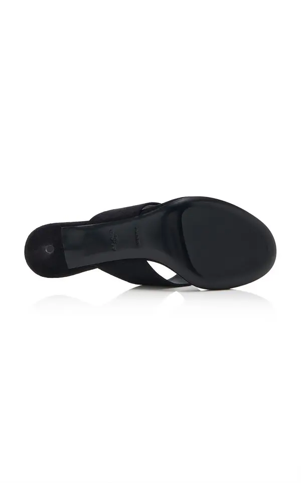 Alaïa Infra Suede Sandals
