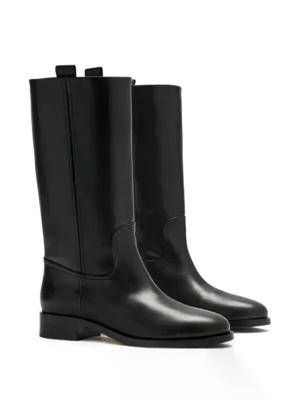AeydĒ Theo Leather Boots - Black