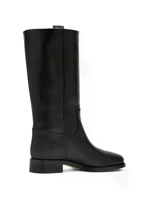AeydĒ Theo Leather Boots - Black