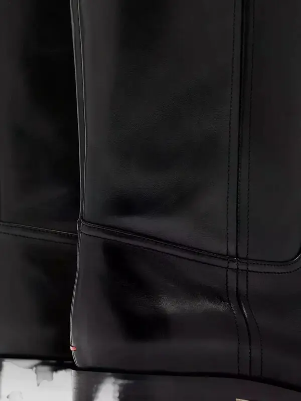 AeydĒ Theo Leather Boots - Black