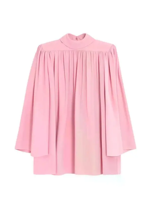 Valentino Garavani Cady Couture Pleated Top