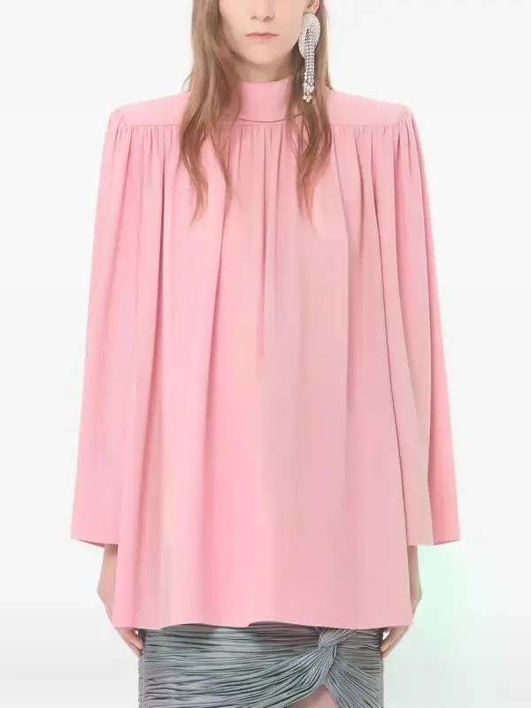Valentino Garavani Cady Couture Pleated Top