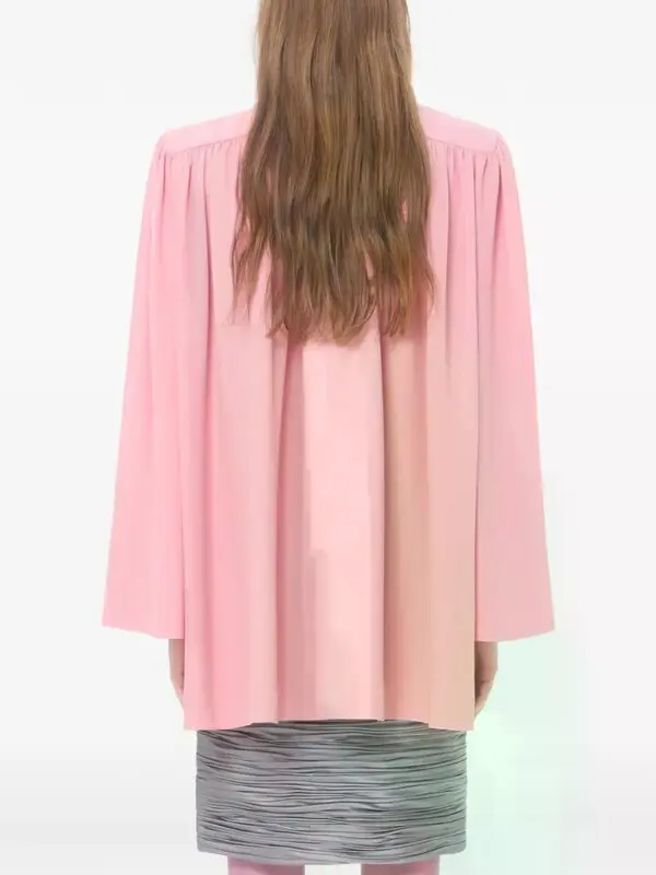 Valentino Garavani Cady Couture Pleated Top