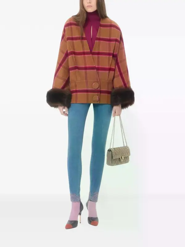 Valentino Garavani Wool Sweater With Scarf Detail - Pink