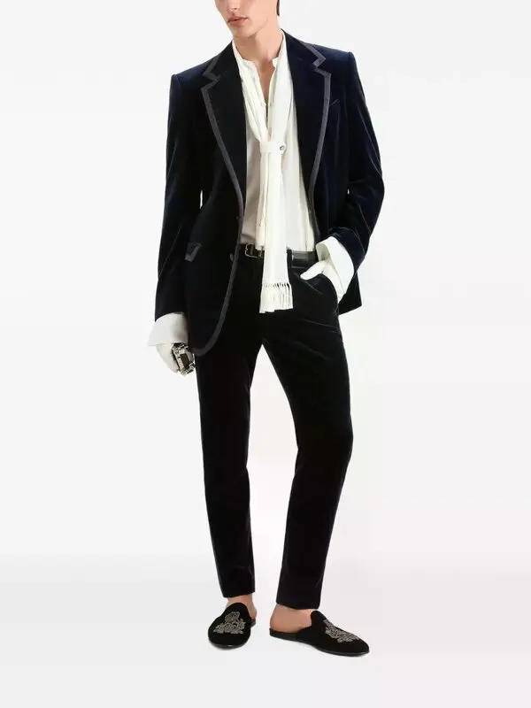 Dolce & Gabbana Velvet Trousers