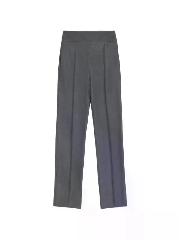 Valentino Garavani Textured Silk Wool Trousers