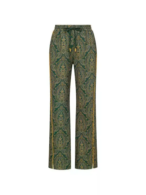 The Upside Bamba Roma Paisley Print Trousers