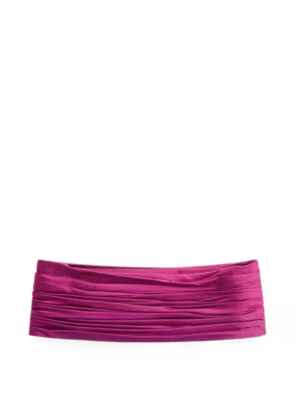 Valentino Garavani Satin Cady Belt - Pink