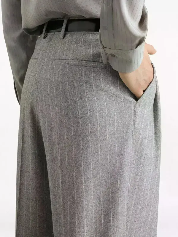 Dolce & Gabbana Tailored Pinstripe Flannel Trousers