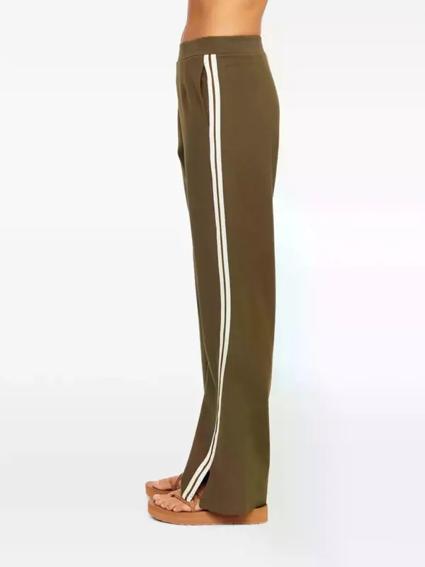 The Upside Petra Side-stripe Flared Trousers