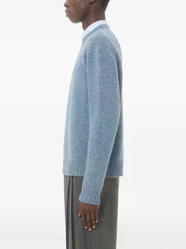 Valentino Garavani Wool Sweater With Embroidered Butterfly