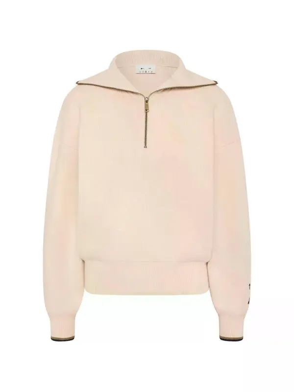 The Upside Kairo Half-zip Sweater - Neutrals