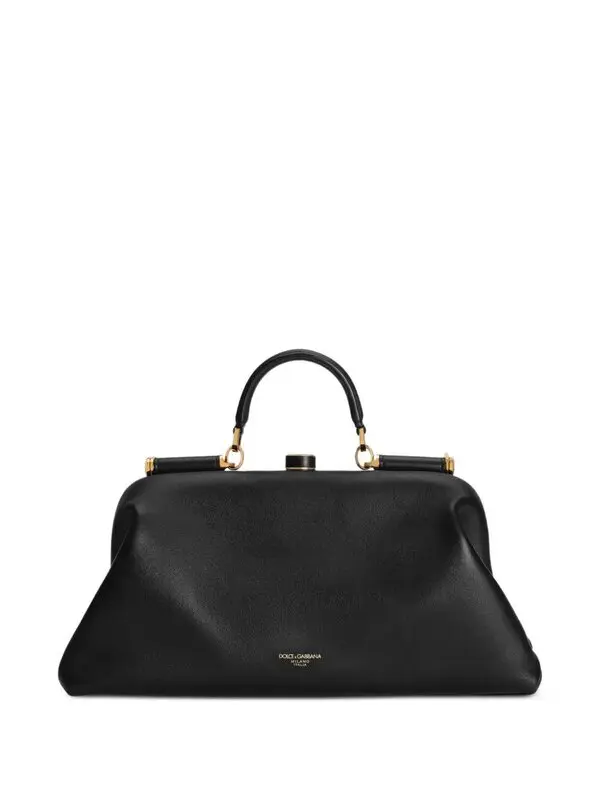 Dolce & Gabbana Large Plongé Nappa Leather Handbag