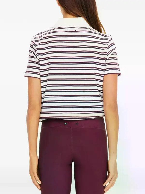 The Upside Sophie Cropped Polo Shirt