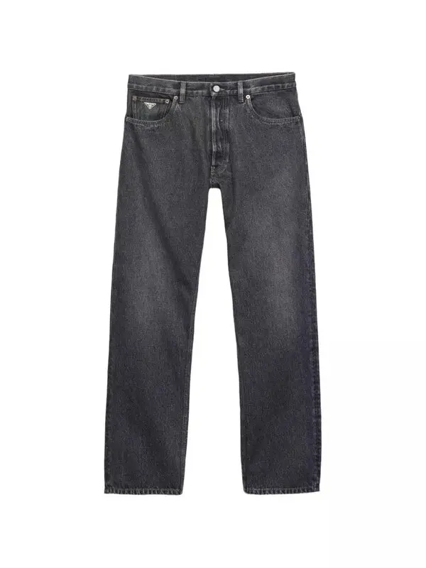 Prada Vintage-look Denim Jeans - Grey