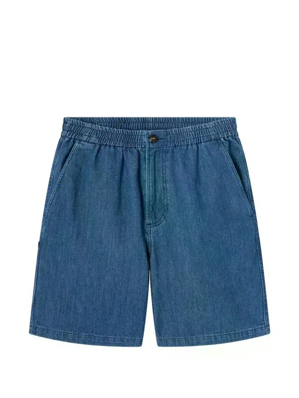 A.p.c. Pleated Elasticated-waist Shorts