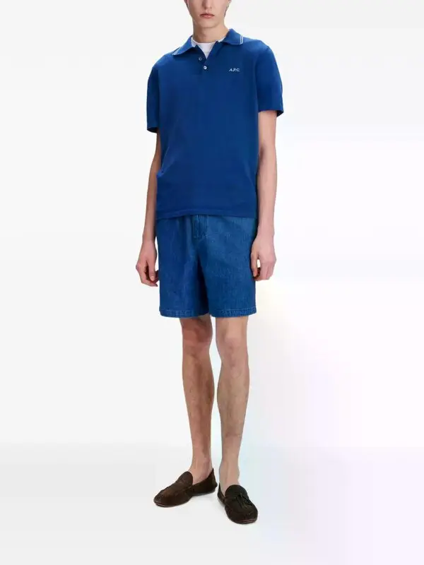 A.p.c. Pleated Elasticated-waist Shorts