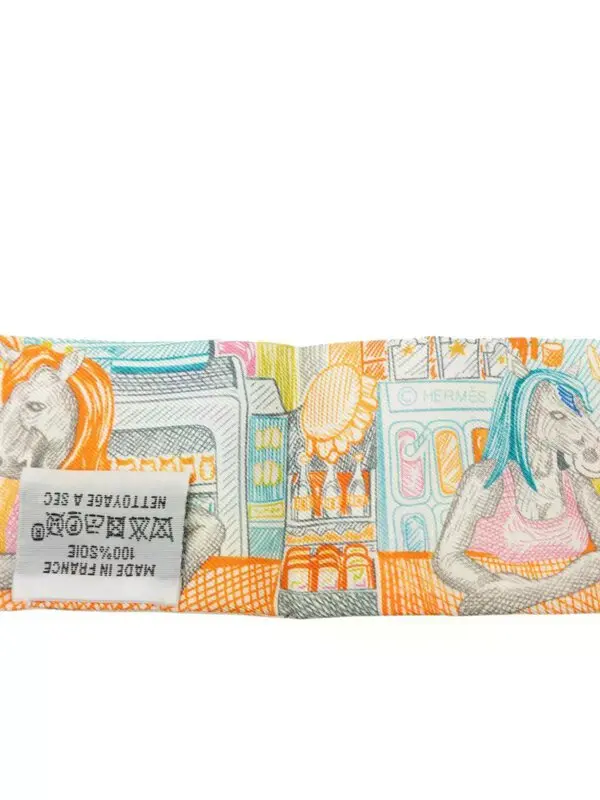 Hermès 2019-2026 City Of Light Silk Twilly Scarf Scarves