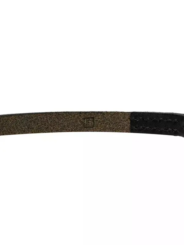Hermès 1997-2014 Palladium Plated Swift Triple Wrap Hapi I Bracelet Costume Bracelet