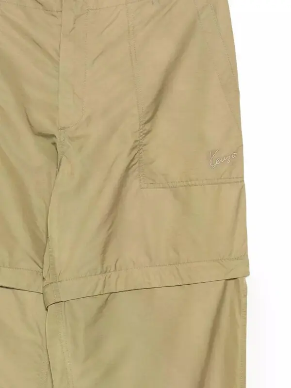 Kenzo Logo-embroidered Trousers