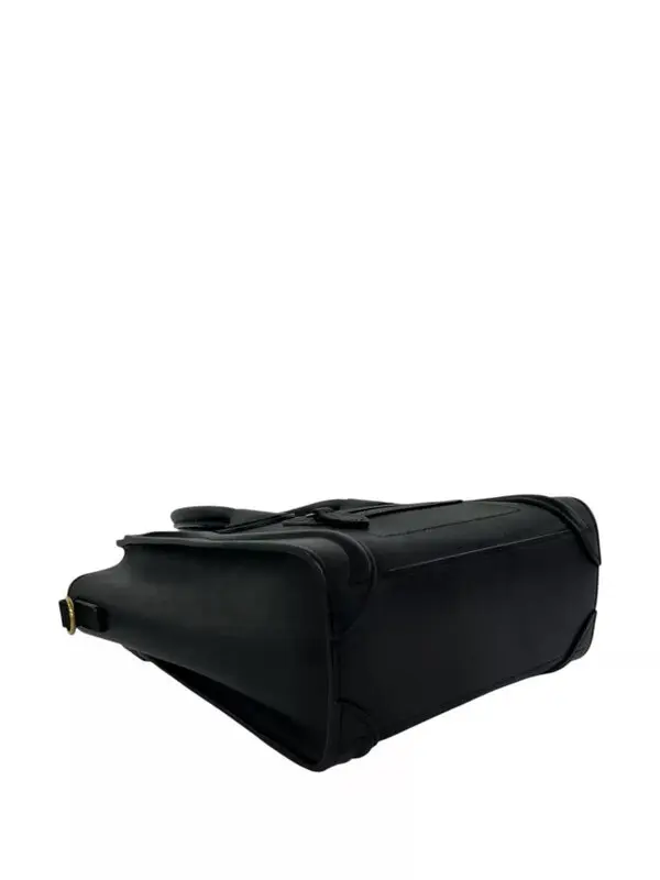 Celine Luggage Tote Satchel - Black
