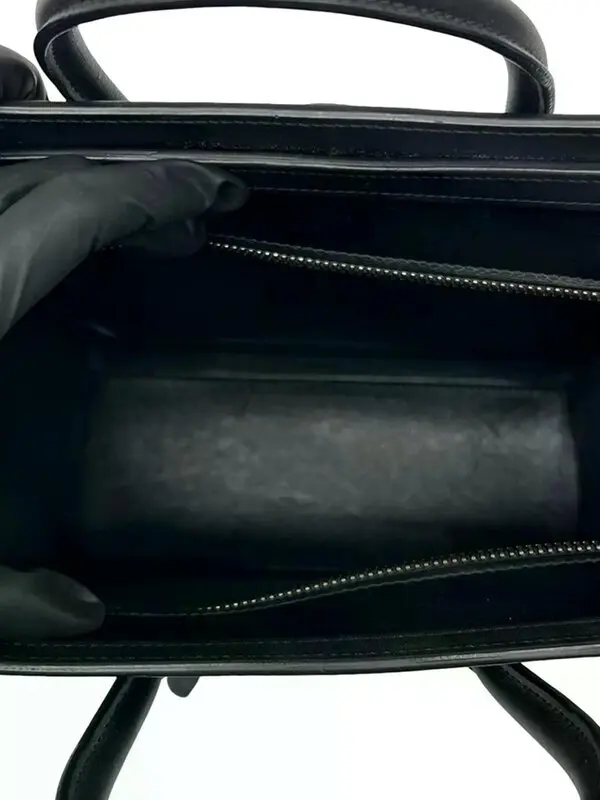 Celine Luggage Tote Satchel - Black