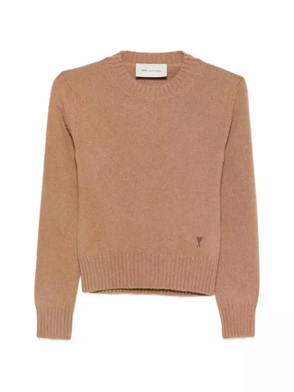 AMI Paris De Coeur Crew-neck Sweater