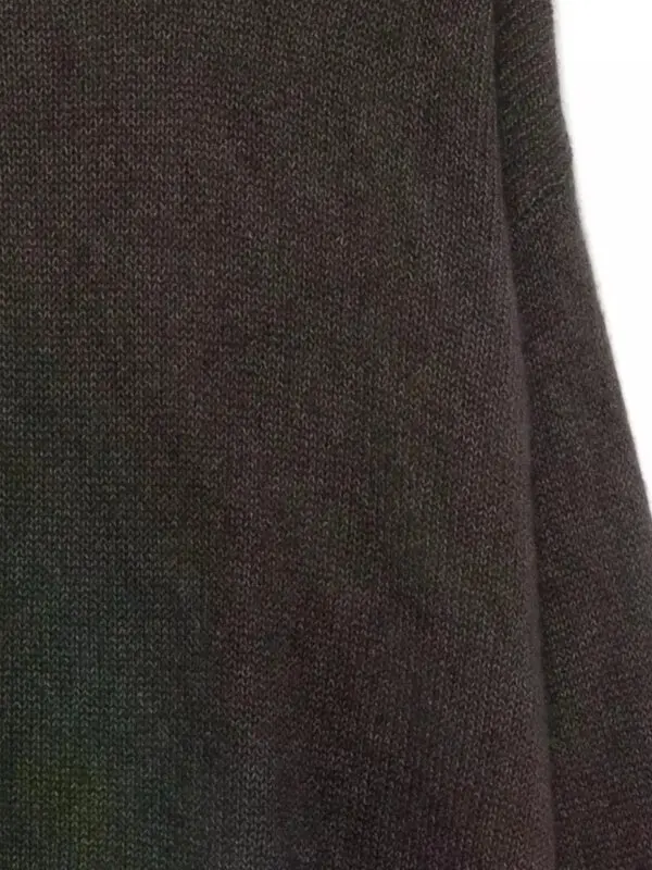 PRIVATE 0204 Fine-knit Drop-shoulder Sweater