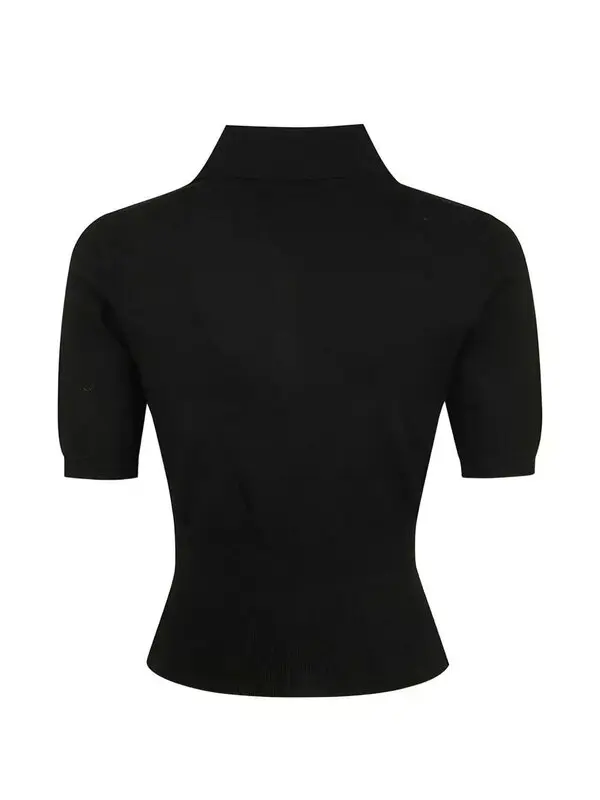 Elisabetta Franchi Knit Polo Shirt