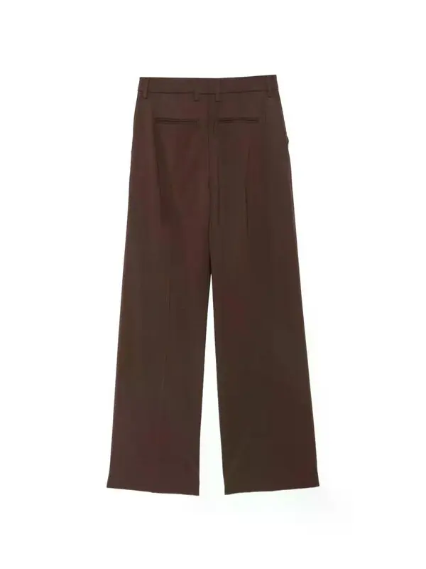 DONDUP Pleated Straight-leg Trousers