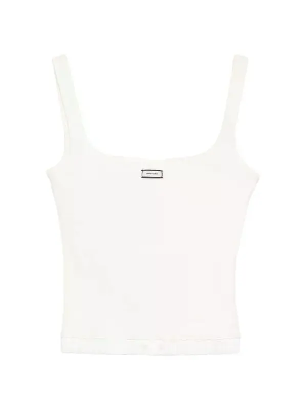 ENTIRE STUDIOS Ribbed Top - Neutrals