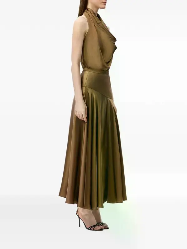 Adam Lippes Thea Silk Maxi Skirt