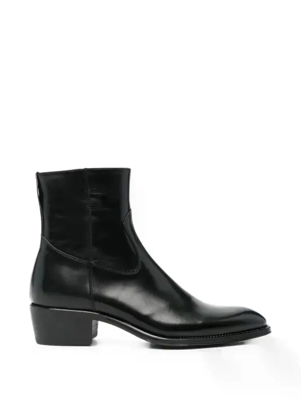 CENERE GB Kurt Pointed-toe Side-zip Boots