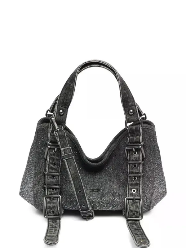 DIESEL® D-one-small Top-handle Bag In Crystal Solarised Denim