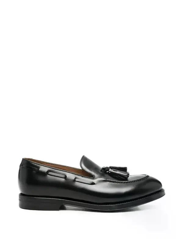 CENERE GB Tassel-detail Leather Loafers