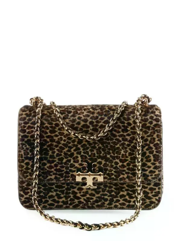Tory Burch Leopard-print Shoulder Bag - Brown