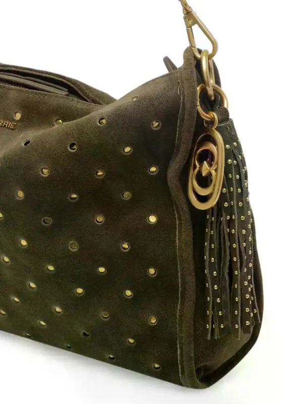 LA CARRIE Downtown Stud-embellished Shoulder Bag