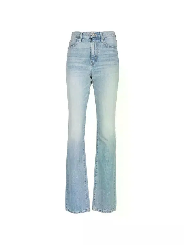 SLVRLAKE Jade Faded Flared Jeans - Blue