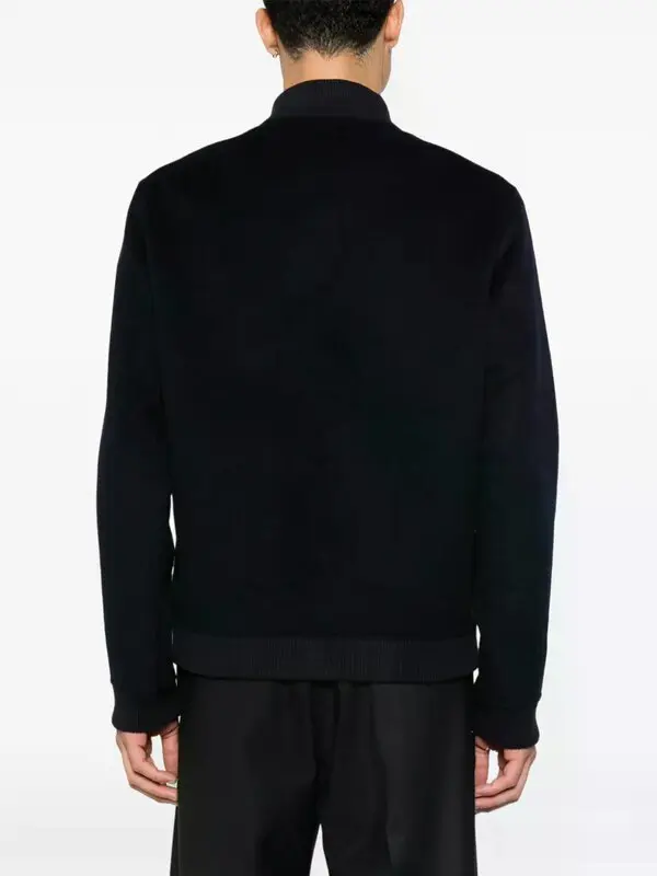OMC Emilio Button-up Wool Coat