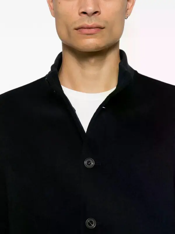 OMC Emilio Button-up Wool Coat