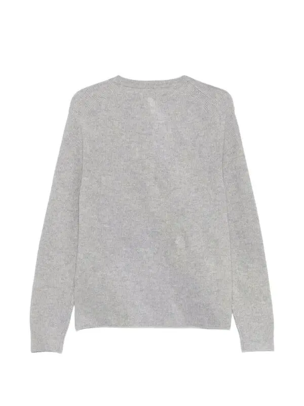CENERE GB Ribbed Knit Crew Neck Sweater