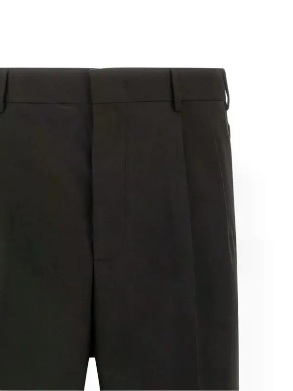 CELLAR DOOR Nev Pleated Trousers