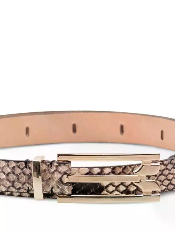 Victoria Beckham Dorian Pin-buckle Belt